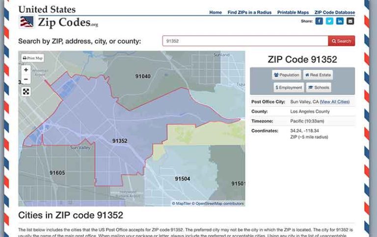 Jose Mier on The Evolution of Zip Codes and the Story Behind Sun Valley, CA’s 91352 - Jose Mier ...